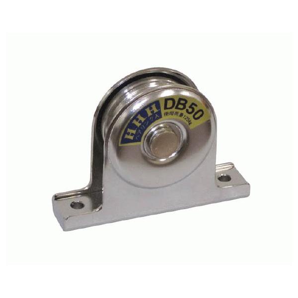 【代理店直送品、個人宅への配送不可】■仕様■材質：鉄軸受：ベアリング使用荷重：125kg自重：430g※ロープは先端から入れてください