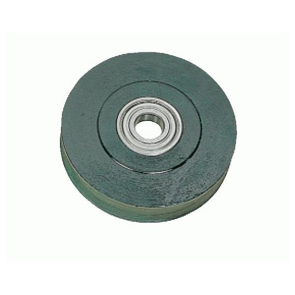 【代理店直送品、個人宅への配送不可】■仕様■ベアリング入りシーブ径：100mm穴径(A)：17mm(6203Z2ヶ）C：18mmD：24mmE：26mmF：8mm