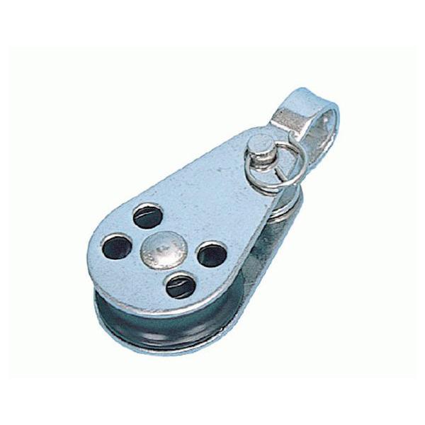 【代理店直送品、個人宅への配送不可】・樹脂製（枠はステンレス製）滑車・吊り下げ型吊り下げてロープを通し軽量物の上げ下ろしや引っ張りにお使いください。・ビス止め型壁や柱に取り付け、ロープを通して軽量物の吊り上げや引っ張りにお使いください。■仕...