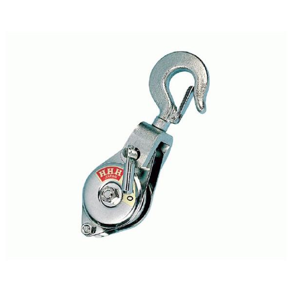 【代理店直送品、個人宅への配送不可】・小型、軽量で持ち運びが容易。・全長が短くて空間を有効に活用可能。・シーブ綱道のRが小さく小径ワイヤーロープを傷めない。・シーブと測板の間にワイヤーロープがはさまらない形状。・全メッキさらに弯曲止め金具は...