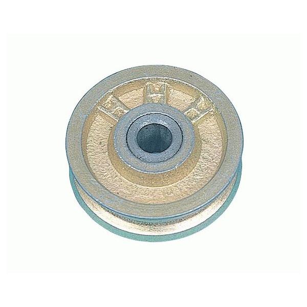 【代理店直送品、個人宅への配送不可】■仕様■車径（A）：100mmボス巾ベアリング寸法（B）：26mm耳巾（C)：24mmシャフト穴径（D)：15mm溝巾（G)：14mm