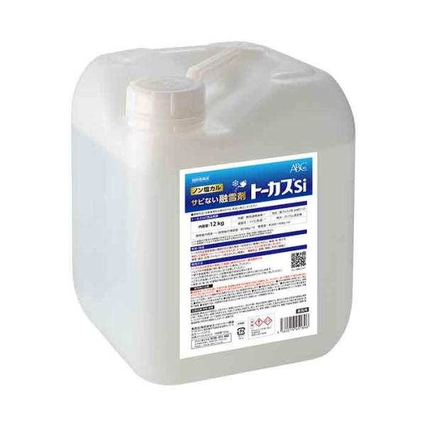 【お取り寄せ品■3〜7営業日出荷予定】特長    除雪後の凍結面または圧雪面にジョウロなどで簡単に散布するだけで滑りにくい路面になります。    非塩素系、環境配慮タイプの融雪（氷）剤で、植物の生育および生物へ悪影響がありません。    液...