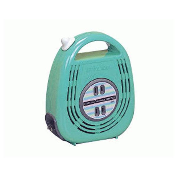 【代理店直送品■１〜３営業日出荷予定】ギフトやノベルティに最適！ワンタッチ巻き取りの自動巻式。電線の溶解・発火を防止する温度センサー付温度センサーが作動した場合、電線を全て引き出し、電線温度を下げると、約7〜8分で自動復帰します。※使用中の...