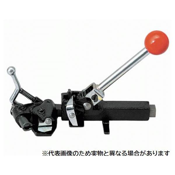 【メーカー直送品■入荷待ち】型番：NPSPP・エステルバンド用の片締（片方を引っ張る）タイプです。平面の小さい結束物や丸物も結束可能です。タイプ：片締め対応バンド：PPバンド、エステルバンド重　量：1.9Kg