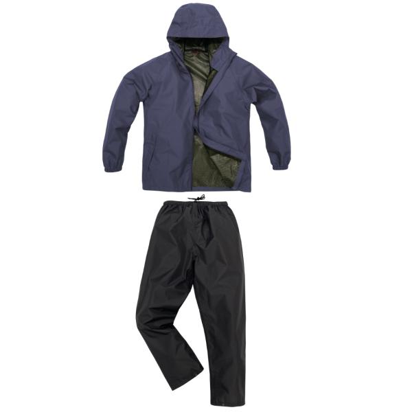 返品不可の商品です。【お取り寄せ品■３〜５営業日出荷予定】軽さと肌触りに優れる、「ストームバスター」LIGHTレインスーツ。軽く肌触りの良いポリエステル生地を表地に採用し、肌に触れても快適な着心地を実現しました。材質 上着表地：ポリエステル...