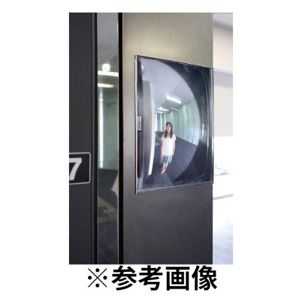 【メーカー直送品■１〜３営業日出荷予定】●サイズ：Ｗ145×Ｈ205(mm) ●厚さ：2.1(mm) ●重量：69(g) ●像の大きさ：180R相当 ●材質：ポリカーボネート ●取付方法：強力両面テープ（裏面に貼付済み）●室内専用●エレベー...