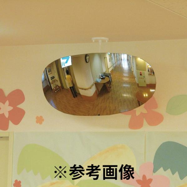 【メーカー直送品■１〜３営業日出荷予定】●サイズ：Ｗ550×Ｈ275(mm) ●ミラーの厚さ：2(mm) ●重量：0.71(kg) ●像の大きさ：860R ●材質／ミラー：アクリル フレキシブルアーム：スチール ●アーム長さ：250(mm)...