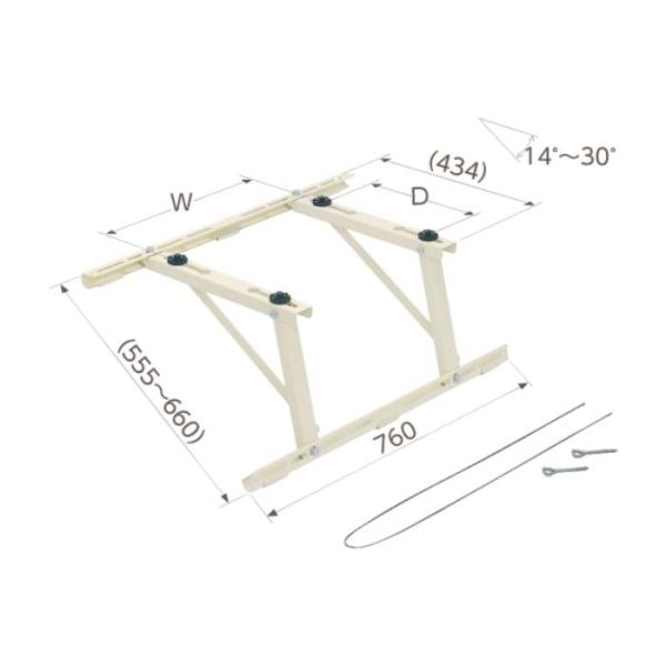 【お取り寄せ品■3~5営業日出荷予定】型式 C-YUG (◆goシリーズ)用途 傾斜屋根材質 高耐食溶融亜鉛メッキ鋼板仕上げ 塗装色 アイボリー(2.5Y8.5/1)使用荷重 80 kg固定寸法/横幅(W) 100-700 mm固定寸法/奥...