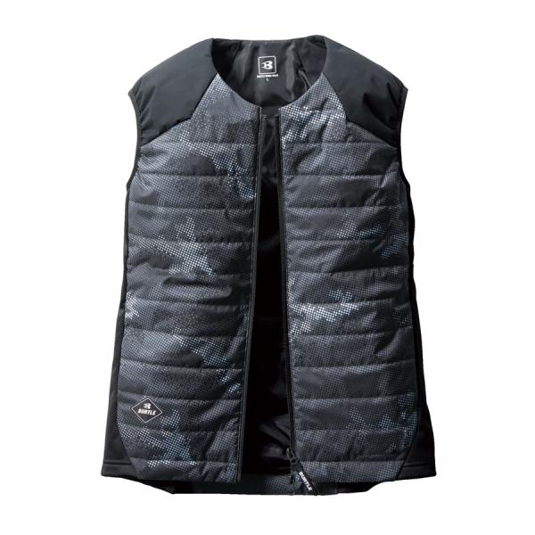 3214 BURTLE バートル サーモクラフト対応 軽防寒ベスト 【服のみ単品】ストレッチ ベスト 防風 保温 作業服 作業着 防寒着 :3214-burtle-2022model:作業衣 ...