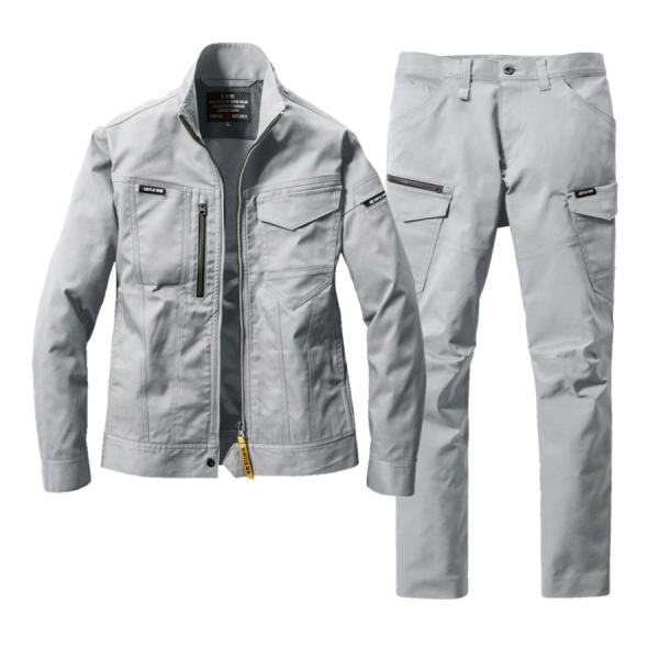 6201 6202 BURTLE バートル 新作 SDGs エコロジカル ストレッチツイル 上下 セット ジャケット カーゴパンツ 帯電防止 JIS 作業服 作業着 ワークウェア :6201 ...