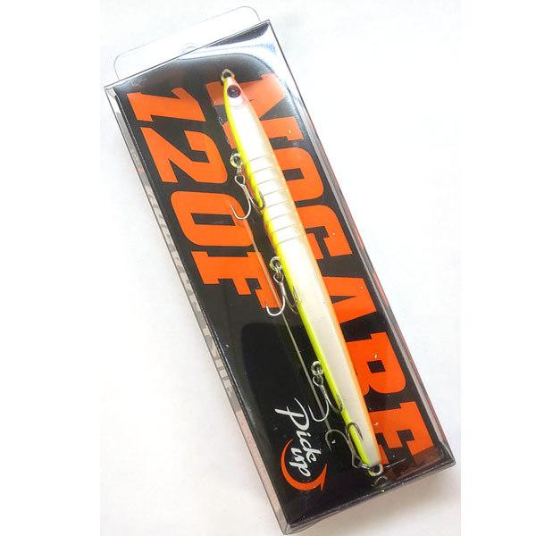 史上最強に弱い波動を出すスリムフローティングペンシルです。シーバスが水面を意識しているがフローティングミノーやシンキングペンシルなどに反応が悪い時や季節問わず「バチ、マイクロベイト、シラスウナギ、サヨリ、アミ、ハク」などの小さいベイトや細長...