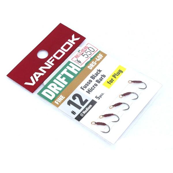 源流や小渓流、ボサ川などの小規模フィールドで多くの渓流魚と遊ぶためのフック「DRS-40F」餌釣用の針を流用して作られることの多かったループアイのミノーフックを、鈎から専用設計。ルアーフィッシングに最適な鋼材を選定し、独自の形状を採用しまし...