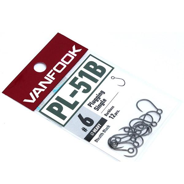 「PL-51B」はトレブルフックとの重量バランスの互換性を追求。シングルフックながら高ウェイトで、トレブルフックがついているネイティブ用ミノーからの交換でもアクションのバランスを崩すことがありません。また、太軸ながら鋭敏な針先を持ち、大型ト...