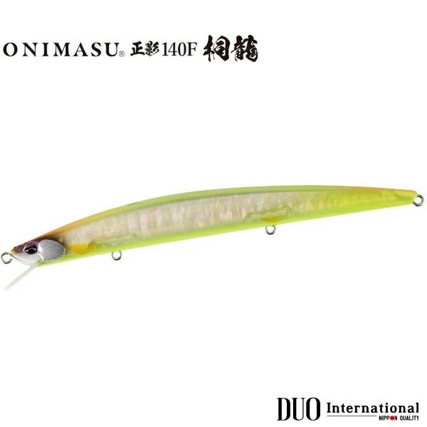 全長140mm自重13.5gフローティング日本のワイルドトラウトゲームに黎明期から挑み続ける正影雅樹氏。永年積み上げた膨大な経験は氏が求むルアーへの理想をも高めていった。そして今、追い求めた理想像が遂にデュオ「鬼鱒」により具現化される。AB...