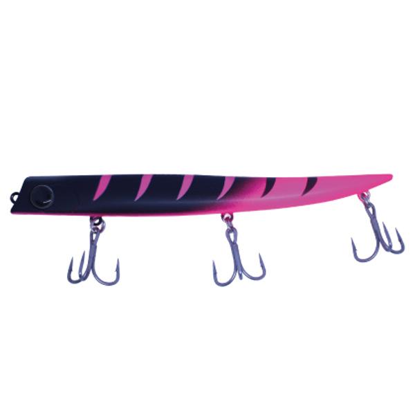 プロスタッフ前田泰久監修表層をスローに攻められるシンキングペンシル「バロール」のロングサイズ◆飛距離20ｇ前後と幅広いタックルで投げきれるウエイトに設定。細身のボディと後方重心が相まってクラス最大級の飛距離を実現。広範囲のサーチはもちろん、...