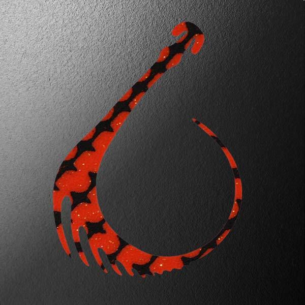 新形状ネクタイ”GIZA  BITE（ギザ　バイト）”<br>大人気バイトマーカーがネクタイとして登場！<br><br>【波動×リアルの融合　ボトム攻略ネクタイ】<br>魚のヒレのような繊細な...