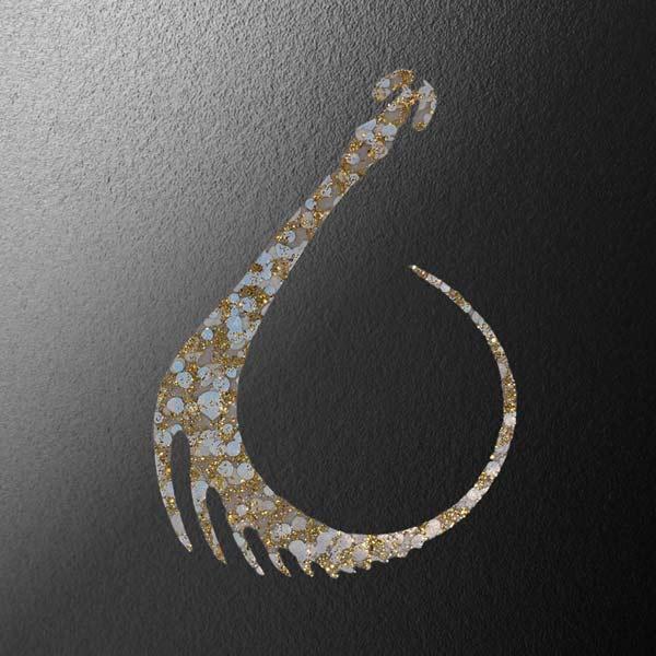 新形状ネクタイ”GIZA  BITE（ギザ　バイト）”<br>大人気バイトマーカーがネクタイとして登場！<br><br>【波動×リアルの融合　ボトム攻略ネクタイ】<br>魚のヒレのような繊細な...