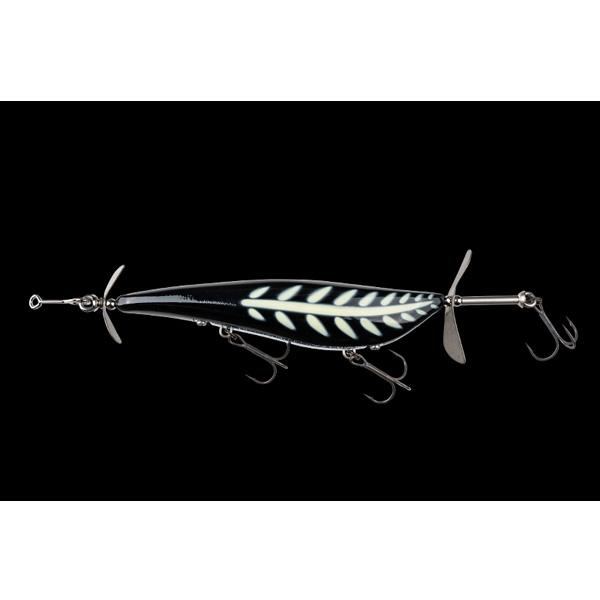 ”リッピング”完全対応<br><br>ジャークアクションで水しぶきを上げて魚に気づかせ、浮上させて喰わせるリッピングテクニックに高次元で対応。前後のプロップが奏でるサウンドはポッパーの甘いポップ音とは一味違う金属特有...