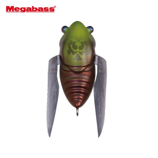 Megabass TINY SIGLETT30mm 2.7gタイニーシグレは、水面をもがく春蝉をリアルにイミテートしたマイクロ・クローラーベイト。ステディリトリーブでは羽根を交互に動かしながらのハイピッチ・クロールアクション、シェイキングで...