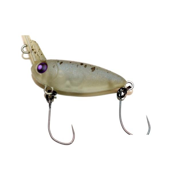 30mm 2.9g ラトルイン巻くと浮き上がり、止めれば沈む。スモールシルエット・ハイアピールの【ウッサ(XS)】が登場。エキストラシンキングタイプはガラスラトル内蔵のハイアピールモデルです。