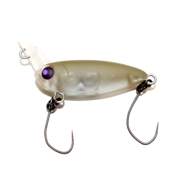 30mm 2.9g ラトルイン巻くと浮き上がり、止めれば沈む。スモールシルエット・ハイアピールの【ウッサ(XS)】が登場。エキストラシンキングタイプはガラスラトル内蔵のハイアピールモデルです。