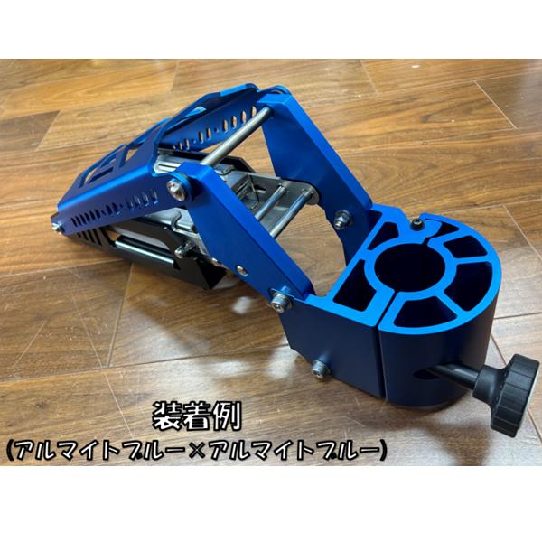 DSショートマウントに取り付けることにより、約10ｃｍ(4inch)のローダウン化が可能に。 素材は、軽くて強度にも優れたアルミ素材を採用♪ ローダウン化させることで様々なメリットがございます♪  1.エレキのヘッド位置を下げることができ、...