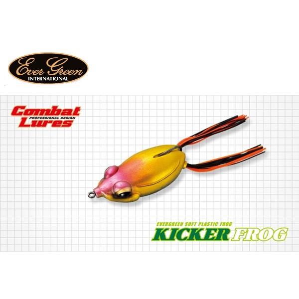 進化したキッカーフロッグはフロッグゲームをもっと身近なものにするために生まれました。ライギョではなくバス専用のフロッグであるキッカーフロッグはストロングながらやや細身のシングルフックを搭載。フロッグで誰もが悩むフッキング率を飛躍的に向上させ...