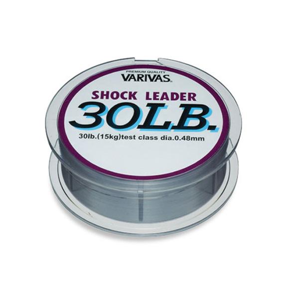 魚の引きに対応して適度な伸びでショックを吸収するショックリーダー。しなやかで扱いやすいナイロン製ショックリーダー。確実なラインシステムを組むことができ、ルアーのアクションも損ないません。カラー：ミストグレー