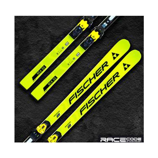 FISCHER / フィッシャー RC4 W.C.GS MEN +  ST16 FREEFLEX Set　FIS  ルール適合 SKI　Size   :188cm　RADIUS :30.0m　Woodcore Sandwich Sidewa...