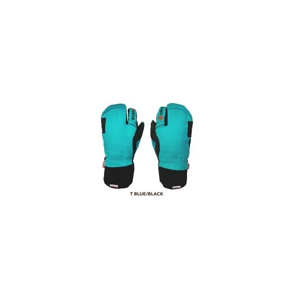 25-26 松岡手袋 Extream Ride　スキーグローブ　ESK - 2130エルゴグリップ　Color : T Blue / Black　Size : M　　　Size : 他のサイズはお問合せ下さい指・3本指タイプ握りやすく疲れに...