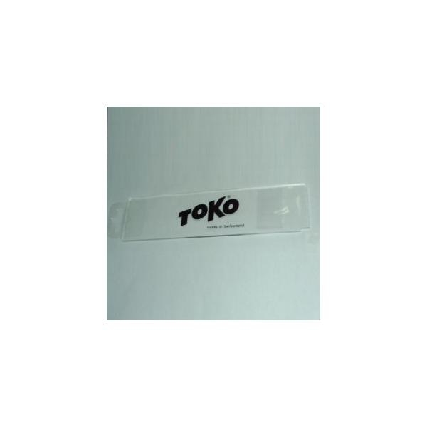TOKO トコ プレキシースクレーパー　5mm 固いWAX　、ファーストスクレーピング　用　しっかり角を立てて使用します　Size　：55×150×5mm