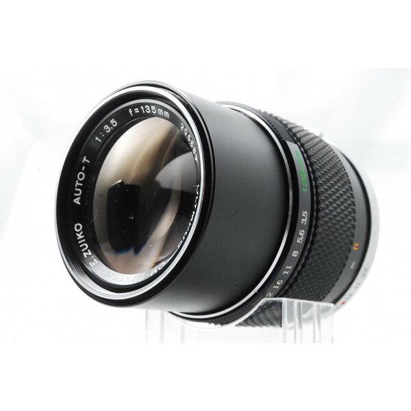 ■レンズ本体（OLYMPUS OM-SYSTEM E.ZUIKO AUTO-T 135mm 1:3.5）、リアキャップ■コンディション【外観】中古商品の為、スレなどはございますが、良好なコンディションです。【光学】レンズはクモリやカビは御座...