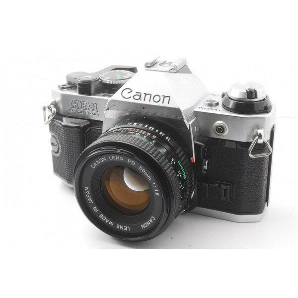 ■カメラ本体、レンズ（FD50mm F1.8）■コンディション【動作】動作確認しております。機能系は問題ありません。【外観】通常使用による若干のスレ小傷などは御座いますが、目立つ傷・アタリなどは御座いません。【レンズ】通常使用に伴うチリ、カ...