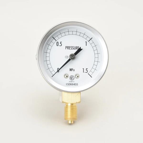 2分＝1/4です。エポ・ピトーゲージ用です。サイズ ：60Φ圧力レンジ：1.5Mpa