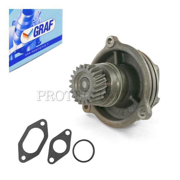 [IVECO] EuroCargo(ユーロカーゴ)150 E 27320 E 27170 E 27180 E 27■品名：GRAF製 IVECO イヴェコ ウォーターポンプ ガスケット付き■純正部品番号：42532082 | 4253561...