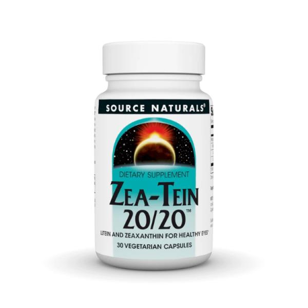Source Naturals Zea-Tein 20/20は、マリーゴールド由来のルテインとゼアキサンチンを配合しています。