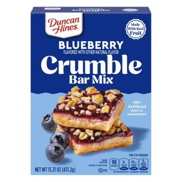 ブルーベリー風味が楽しめるクランブルバーミックスです。リアルフルーツと全粒オーツを使用し、やさしい甘さとサクサク食感のクランブルトッピングに仕上げています。朝食や軽食としてはもちろん、アイスクリームを添えてデザート風にアレンジするのもおすす...