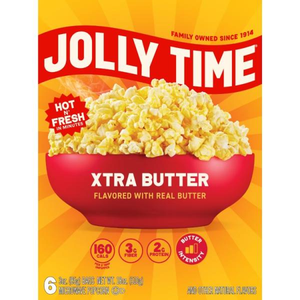 バターのコクが楽しめる電子レンジ用ポップコーンです。 ほどよい塩味で、そのまま手軽に楽しめる味わいに仕上げられています。 電子レンジで簡単に調理でき、短時間で出来上がります。 全粒穀物を使用し、グルテンフリー・非遺伝子組換えの仕様です。 6...