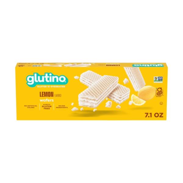グルティノ グルテンフリー レモンウエハースは、爽やかなレモン風味のクリームをサクサクのウエハースで挟んだ、グルテンフリーのスイーツです。ほどよい甘さとレモンのさっぱりとした酸味が絶妙に調和し、軽やかな食感を楽しめます。 グルテンを控えたい...