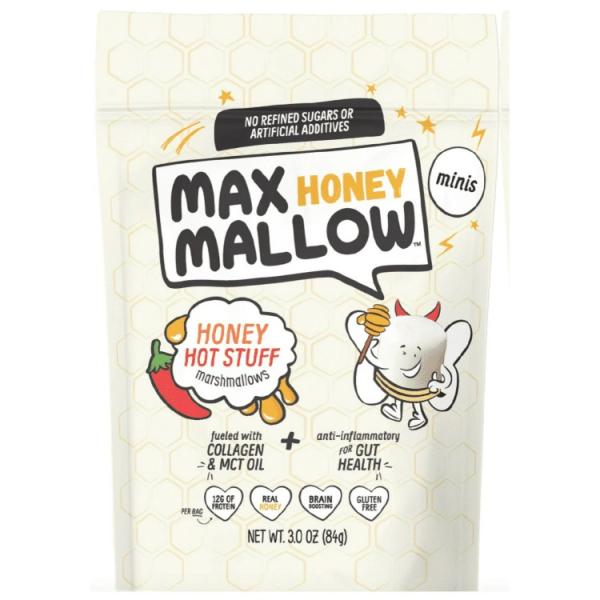 ワイルドフラワーハニー風味 マシュマロ カイエンフレーバー。 ワイルドフラワーハニーの風味に、カイエンのスパイス感を加えたマシュマロです。 砂糖不使用、低炭水化物、ケトフレンドリー。 グルテンフリー、脂肪0g、シンプルな原料で作られています...