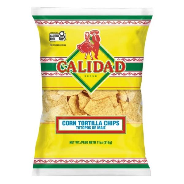 カリダッド イエローコーン トルティーヤチップスは、メキシカンディッシュと相性のよい、コーンの風味をしっかり楽しめるスナックです。メキシコをテーマにした食事会やパーティーシーンにも取り入れやすく、食卓を明るく彩ります。 厳選した原料を使用し...