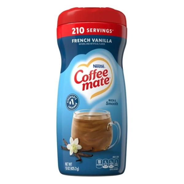 ネスレ コーヒーメイト フレンチバニラ パウダー コーヒークリーマーは、コーヒーに加えるだけで華やかなバニラの風味を楽しめる粉末タイプのクリーマーです。なめらかな口あたりで、いつものコーヒーを手軽にアレンジできます。 パウダータイプのため量...