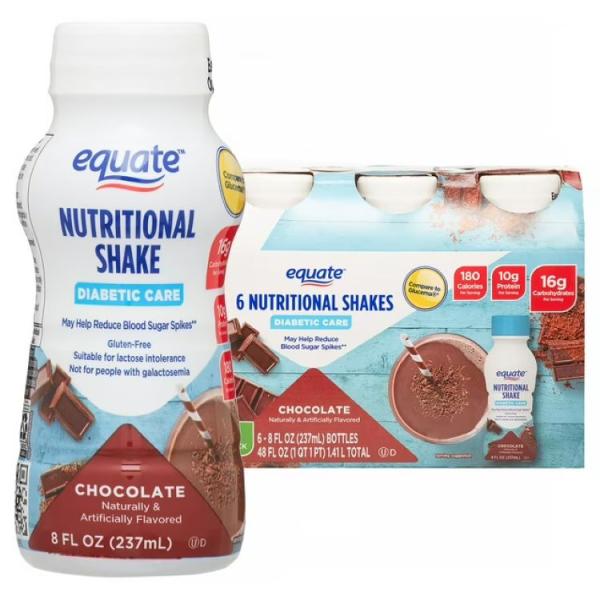 チョコレート風味の栄養シェイクで、炭水化物の組み合わせに配慮した設計の8オンスボトル6本セットです。1本あたりたんぱく質10g、約180kcalで、乳糖不耐症の方にも配慮したラクトースフリー・グルテンフリー仕様となっており、バニラやストロベ...