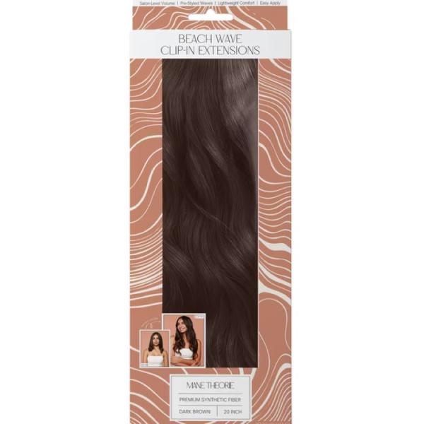 手軽に長さとボリューム感をプラスできるクリップインタイプのヘアエクステンションです。やわらかなビーチウェーブスタイルで、自然な雰囲気のヘアアレンジを簡単に楽しめます。クリップで簡単に装着でき、髪になじみやすい設計。日常使いから特別なシーンま...