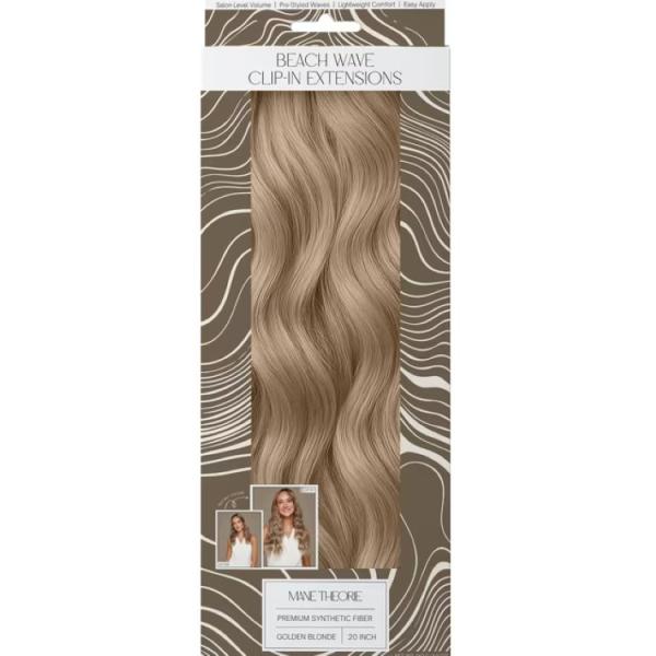 手軽に長さとボリューム感をプラスできるクリップインタイプのヘアエクステンションです。やわらかなビーチウェーブスタイルで、自然な雰囲気のヘアアレンジを簡単に楽しめます。クリップで簡単に装着でき、髪になじみやすい設計。日常使いから特別なシーンま...