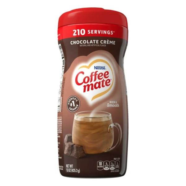 ネスレ コーヒーメイト チョコレートクリーム パウダー コーヒークリーマーは、コーヒーに加えるだけでチョコレートクリームの風味を楽しめる粉末タイプのクリーマーです。なめらかな口あたりで、いつものコーヒーを手軽にアレンジできます。パウダータイ...