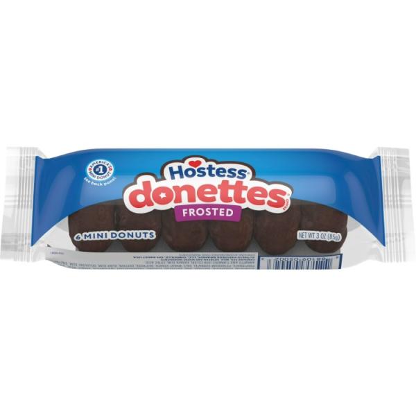 ホステス ドネッツ ミニドーナツ チョコレート 6個入り。 やわらかくふんわりとしたミニサイズのケーキドーナツを、なめらかなチョコレートフロスティングでコーティングした一口サイズのドーナツです。 チョコレートの風味とやさしい甘さが楽しめます...