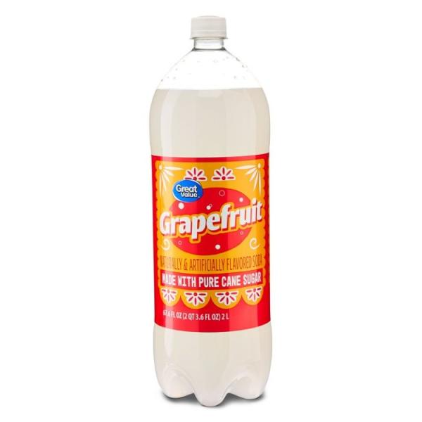 グレートバリュー グレープフルーツソーダ 2Lは、グレープフルーツの爽やかな酸味とほどよい甘さが楽しめる炭酸飲料です。すっきりとした後味で、気分をリフレッシュしたいときにもぴったりです。 サトウキビ由来の砂糖を使用し、バランスの良いフルーテ...