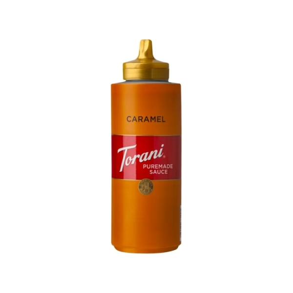 コク深いキャラメルの風味を楽しめるキャラメルソース 約470mL。ほどよいビター感のあるブラウンシュガーの味わいが特長で、コーヒーやモカ、スペシャルティドリンク、デザートカクテルやシェイクのトッピングにもおすすめです。とろみのある質感で、ド...