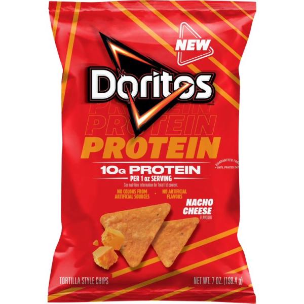 ドリトス プロテイン トルティーヤチップス ナチョチーズ味は、しっかりとした食感と濃厚なチーズ風味が楽しめるスナックです。 コクのある味わいとパリッとした食感が特徴で、日常のおやつに取り入れやすい仕上がりです。 1袋約198g入りで、シェア...